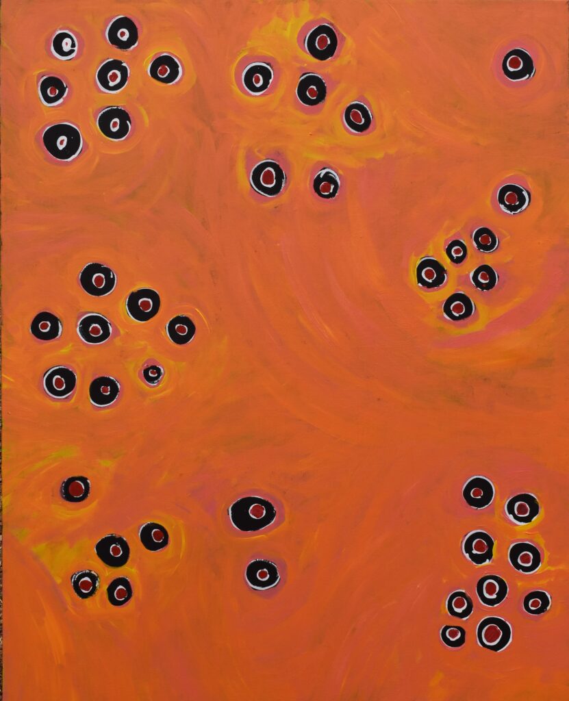 Bush Potato Dreaming - Yarla Jukurrpa - Warnayaka
